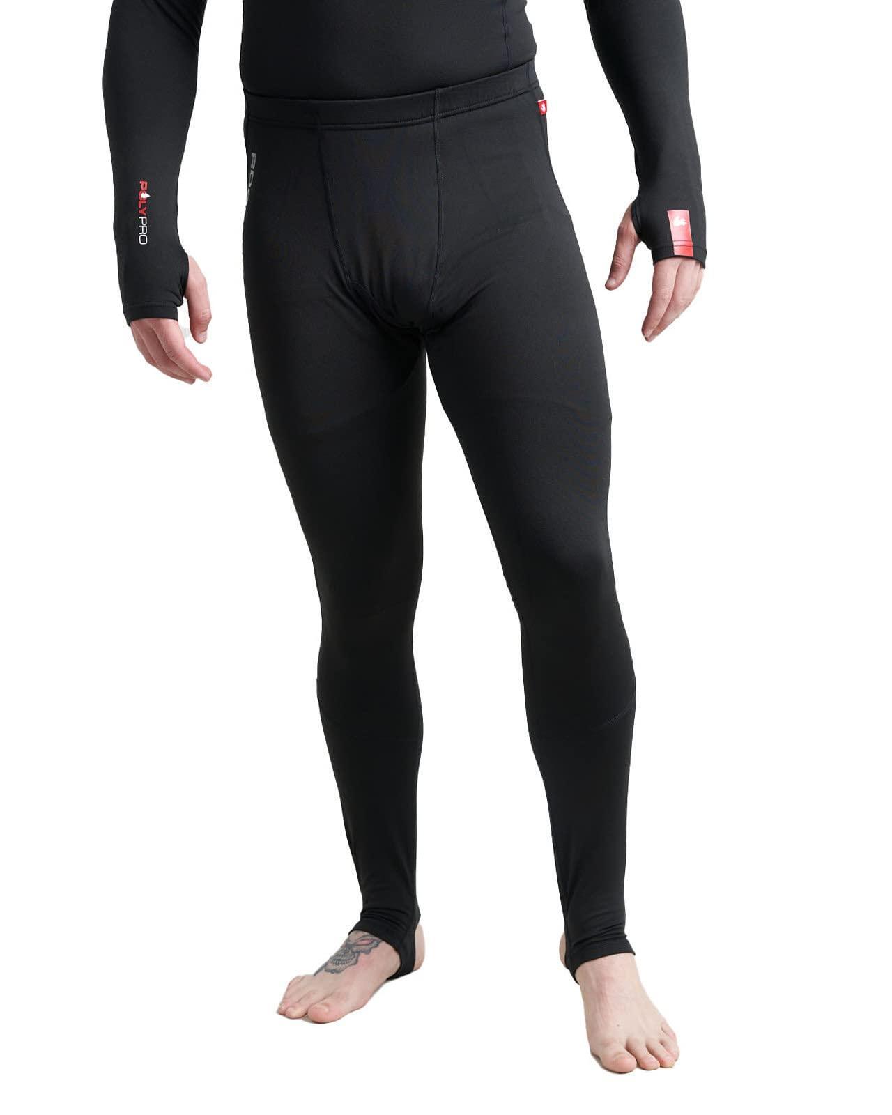 PolyPro Legging- Thermal Base Layer - Black | VELA LA - Sail Los Angeles